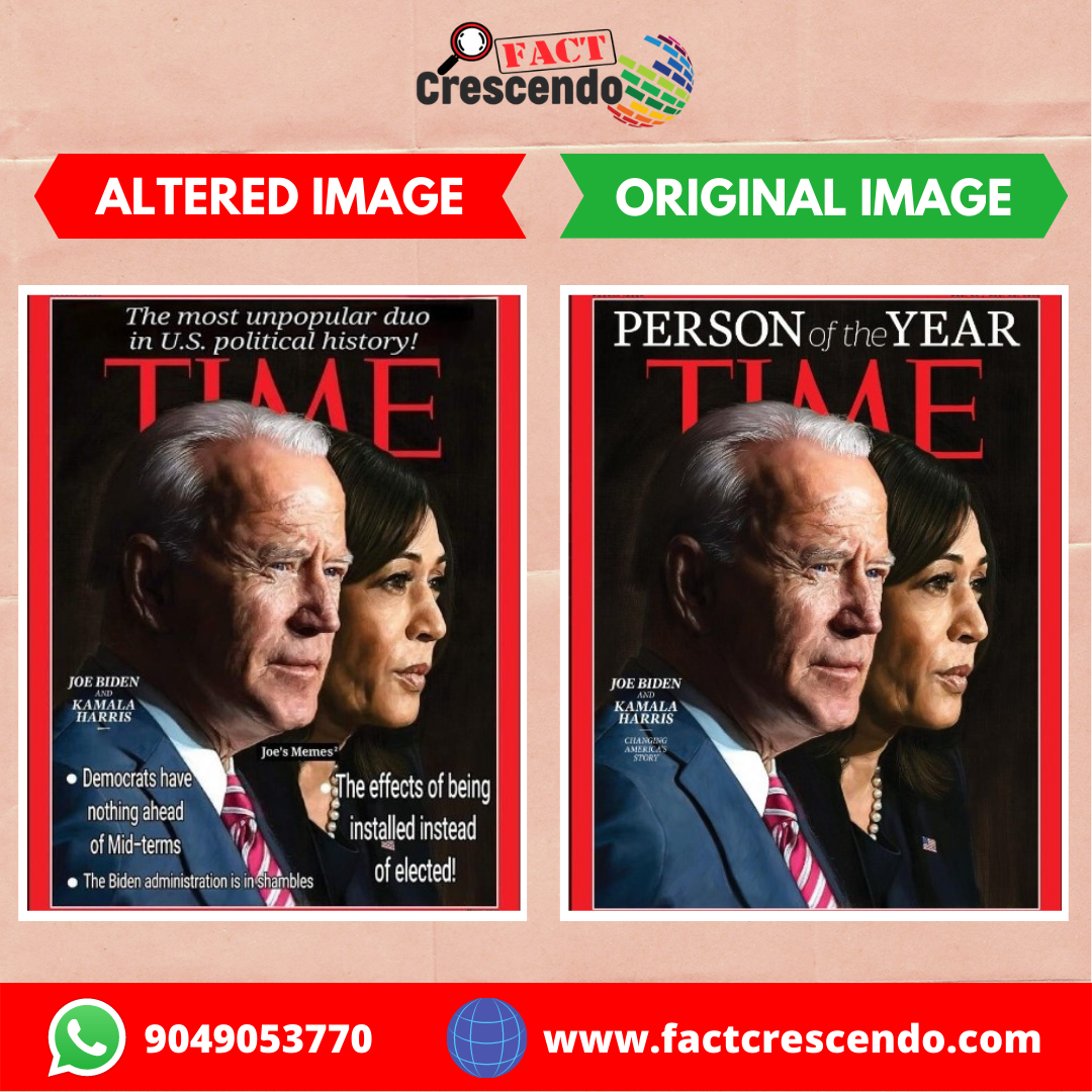 ‘The most unpopular duo in U.S. political history’: Viral cover of TIME ...