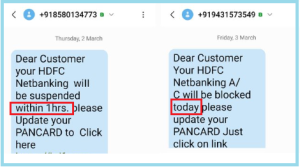 HDFC BANK ALERT: Don’t Fall Victim to Banking Phishing SMS Scam - Fact Crescendo