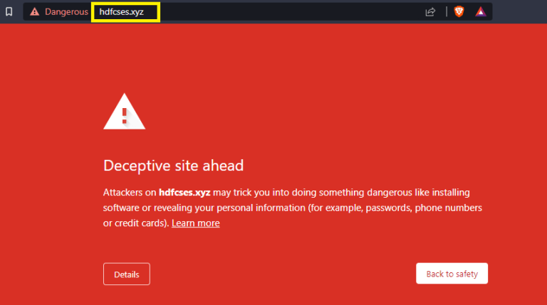 HDFC BANK ALERT: Don’t Fall Victim to Banking Phishing SMS Scam - Fact ...