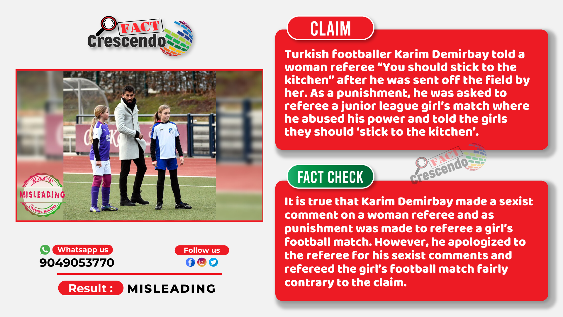 Old Incident of Turkish Footballer’s Sexist Comment on a Woman Referee ...