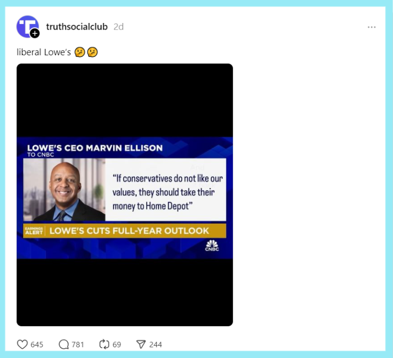 Fake Quote Attributed to Lowe's CEO Marvin Ellison - Fact Crescendo