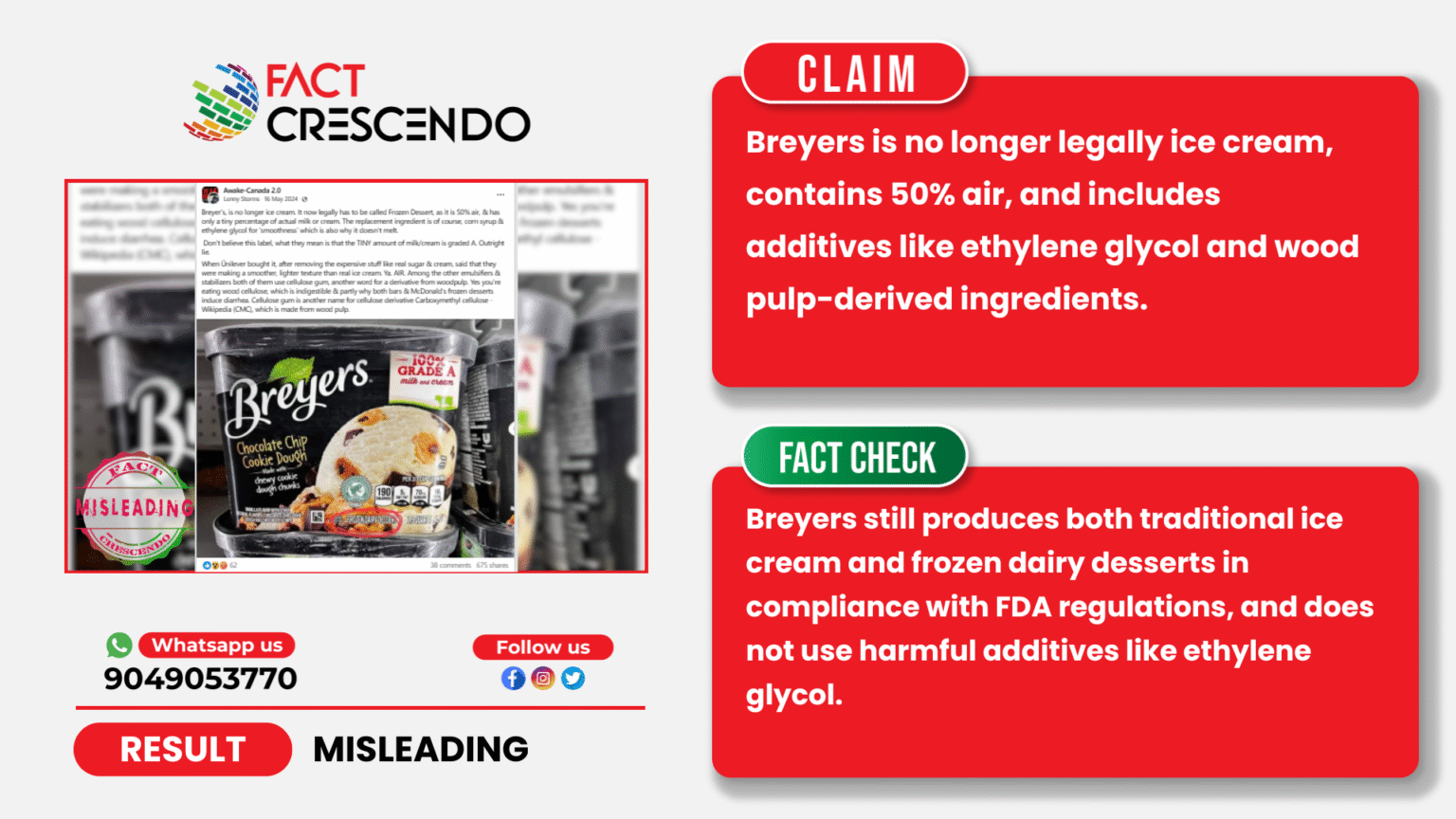 Is Breyers no longer an ice cream? Unpacking the Viral Claims About ...